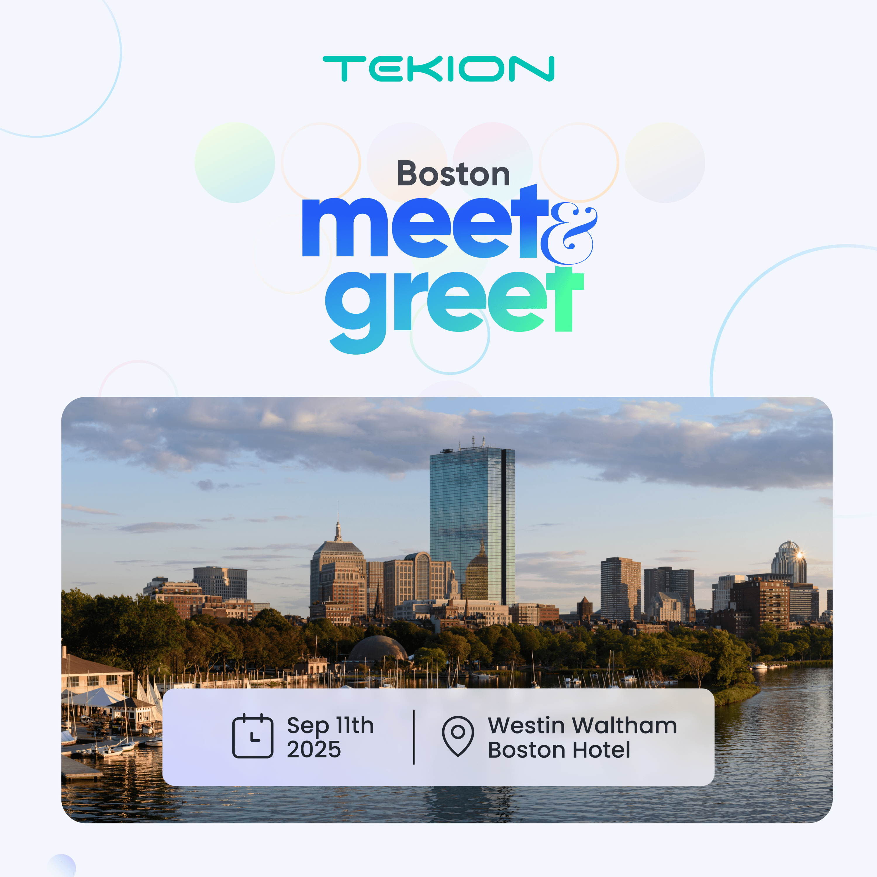 Tekion Boston Meet and Greet