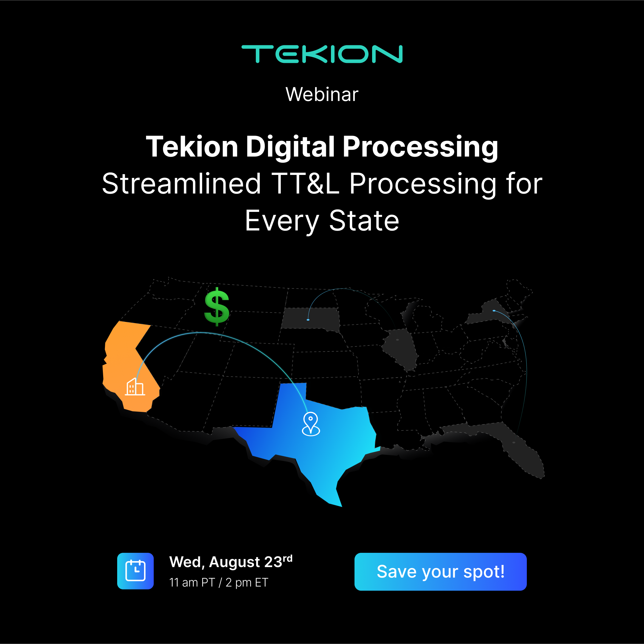 Tekion Digital Processing Webinar